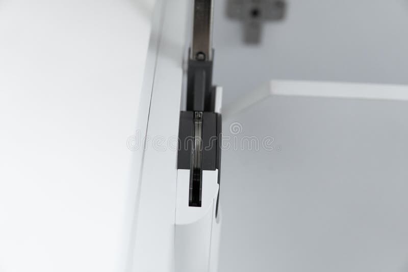 Kitchen Cabinet with Open Fronts. Lift System for Bifold Fronts for ...