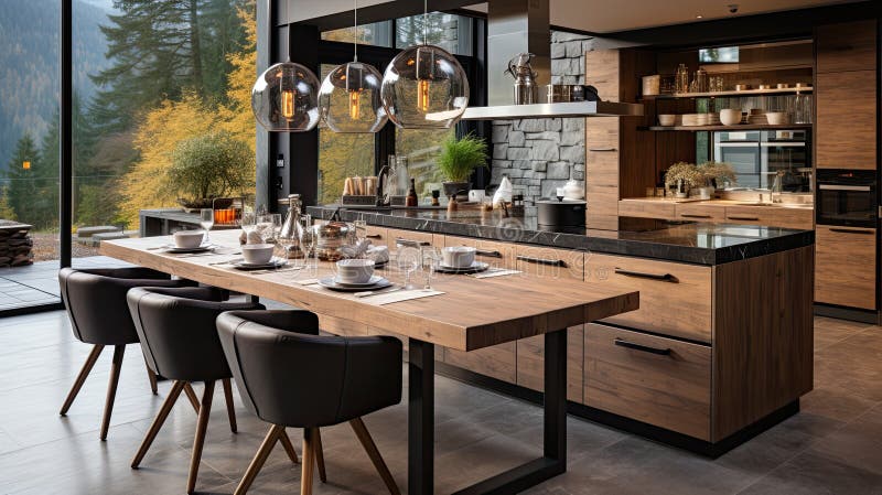 Kitchen concept design. stock image. Image of culinary - 291224281