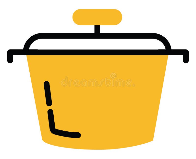 Kitchen Cooker Icon Set, Flat Style Stock Vector - Illustration of ...