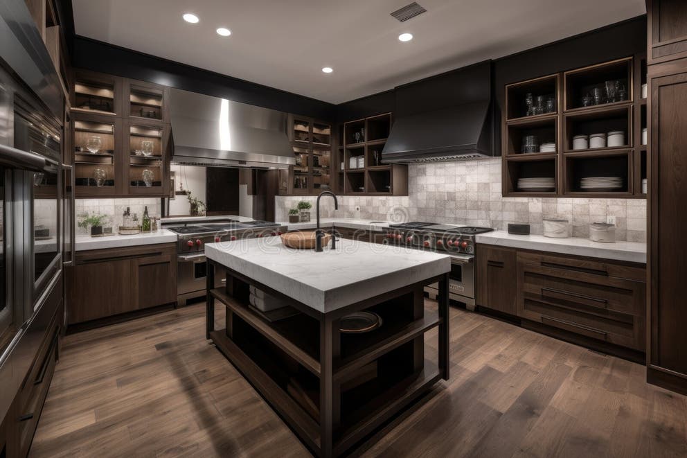 Kitchen with Cooking Stations for the Ultimate in Convenience and ...