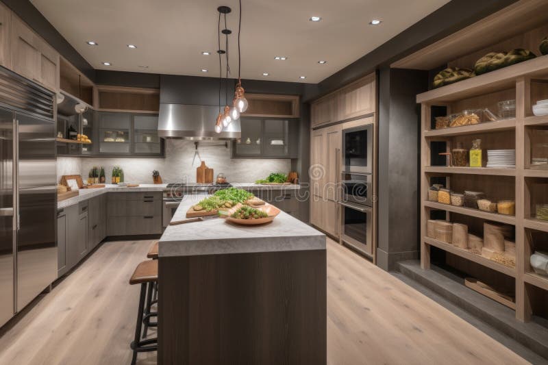 Kitchen with Cooking Stations for the Ultimate in Convenience and ...