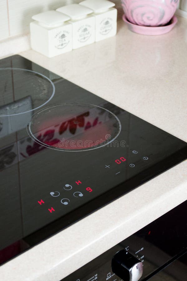 Kitchen, Cooking Surface, Electric Stove Stock Image - Image of ...