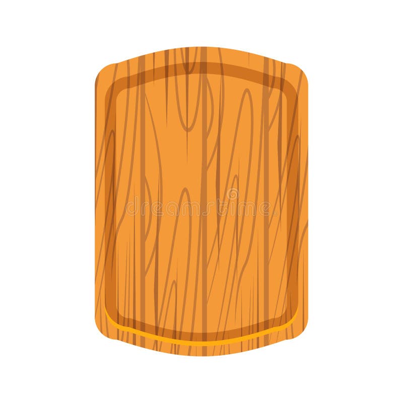 Kitchen cutting board stock vector. Illustration of plate - 88811843