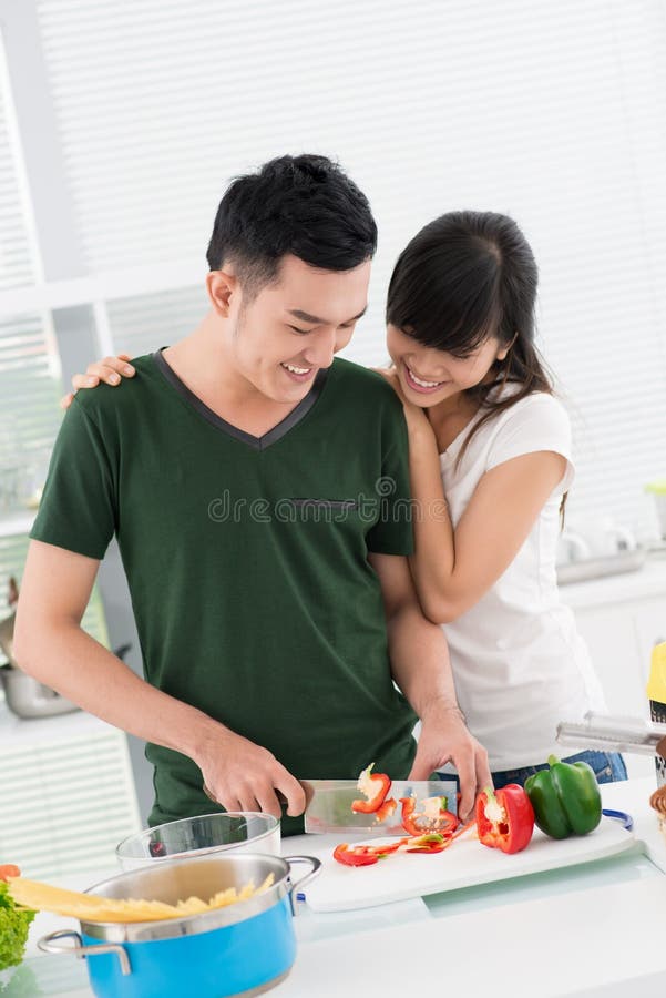Kitchen date stock photo. Image of enjoying, enjoyment - 28361094