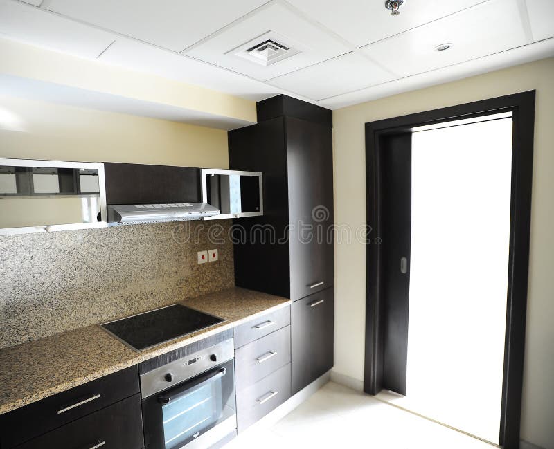 Kitchen design stock image. Image of classic, marble - 13622733