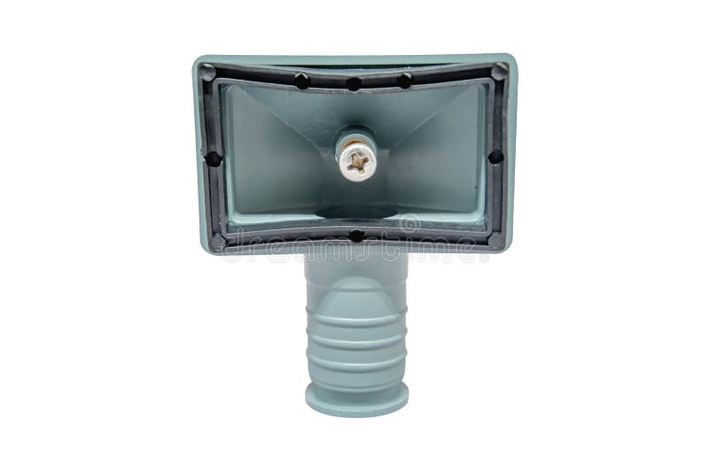 Kitchen Drain Isolated on White Background Stock Photo - Image of hole ...