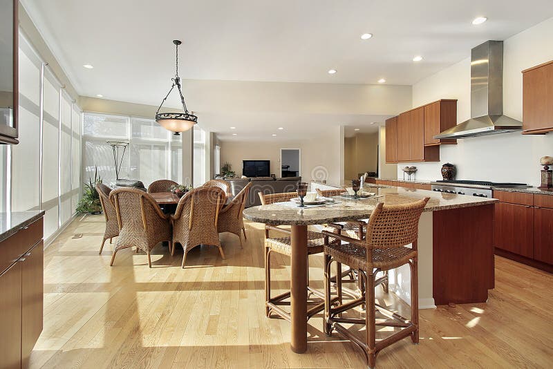 Dining room in luxury home stock photo. Image of dining - 8888552