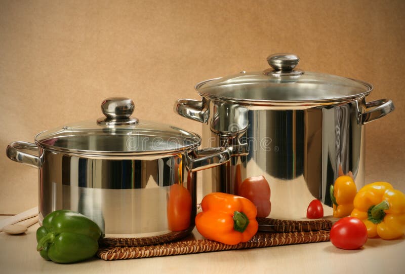 Kitchen equipment stock image. Image of boiler, food, paprika - 8835569