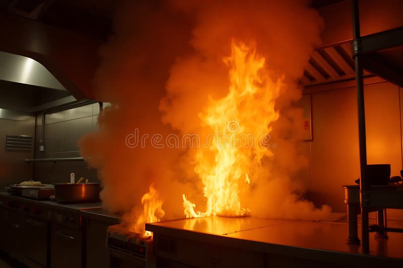 Kitchen Fire Smoke Billowing Out Windows Stock Photos - Free & Royalty ...