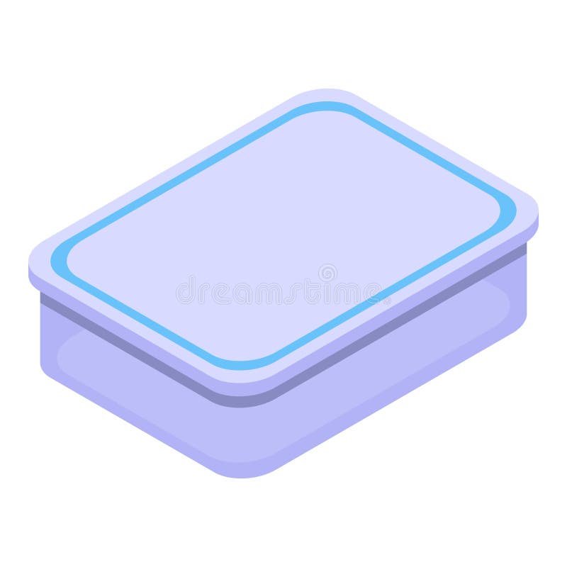 Kitchen Food Container Icon, Isometric Style Stock Vector ...