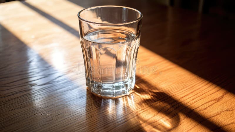 Kitchen Fresh Glass of Water Stock Illustration - Illustration of water ...