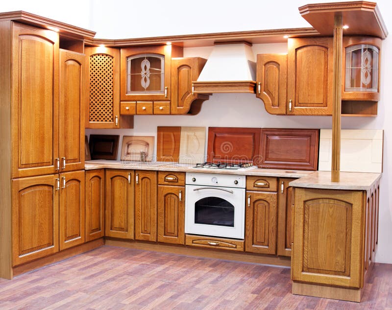 Kitchen furniture stock image. Image of apartment, indoor - 27726977