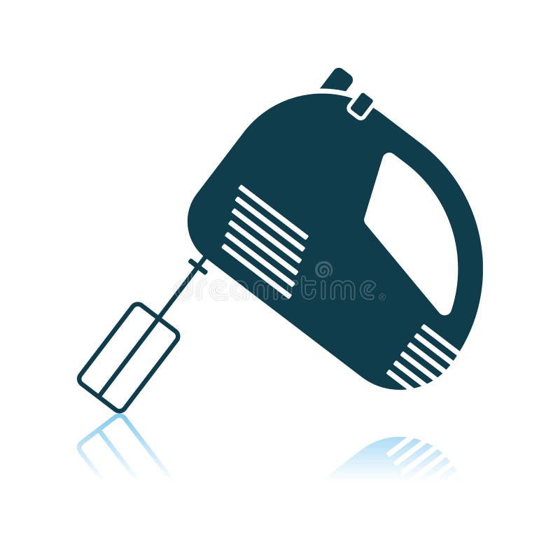 Kitchen Hand Mixer Icon stock vector. Illustration of steel - 148735636