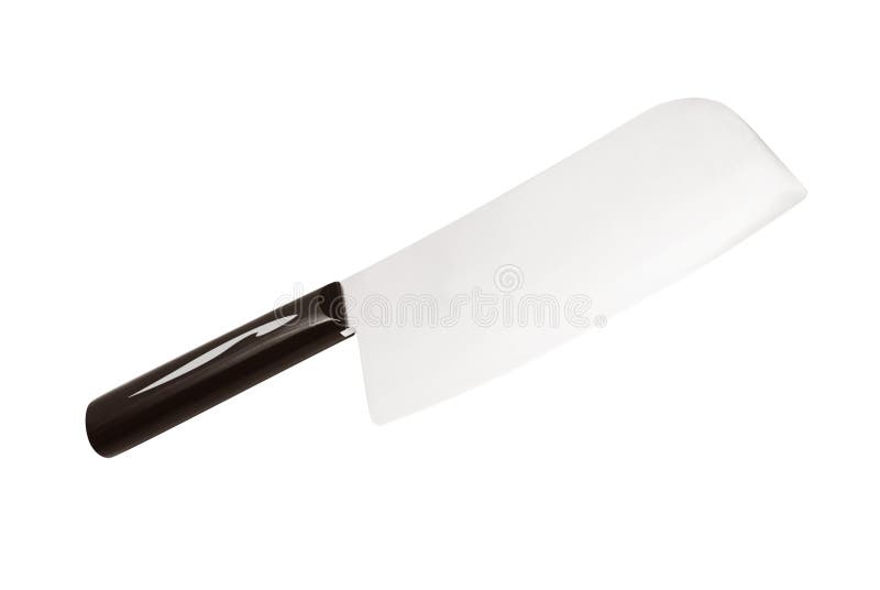 Kitchen hatchet isolated stock photo. Image of kitchen - 124465982