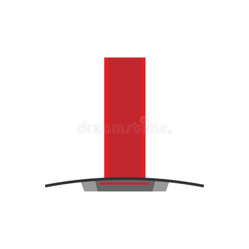 Kitchen Hood Appliance Vector Icon Design Exhaust Equipment. Cooker Air ...