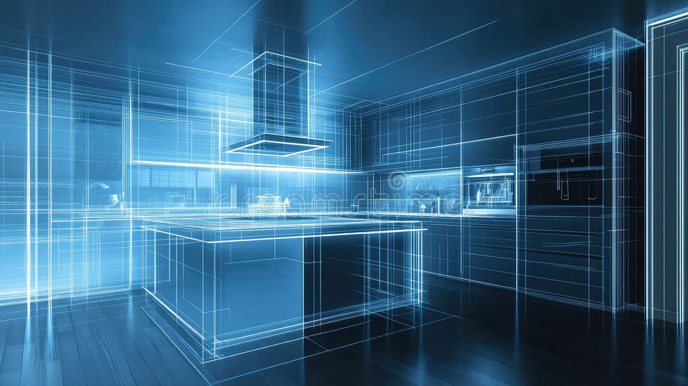 Ray Wireframe Blueprint Model Stock Photos - Free & Royalty-Free Stock ...