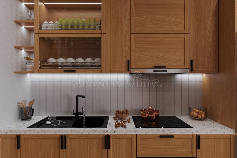 Kitchen Interior Design with Modern Electrical Devices Finds the ...