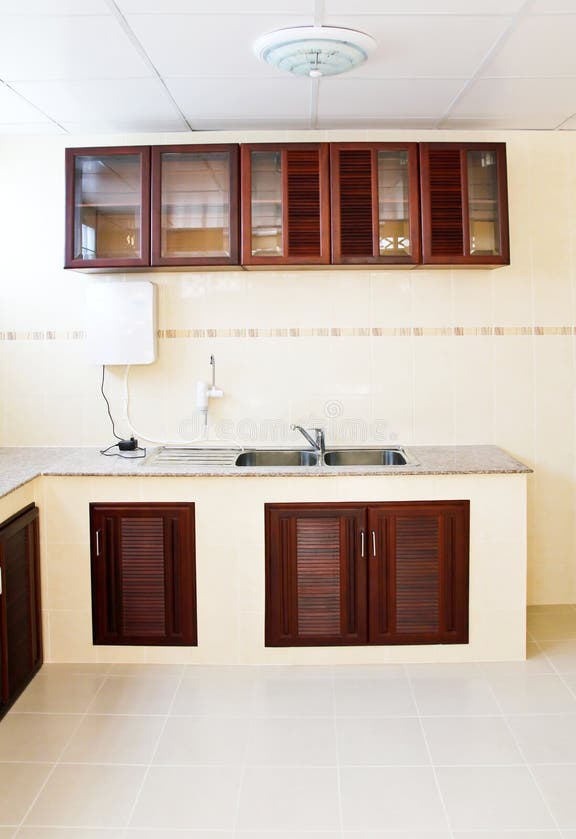 Kitchen interior. stock photo. Image of tiled, luxury - 34178064