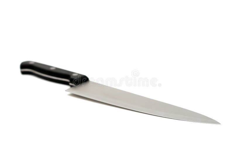 Kitchen knife stock photo. Image of evidence, metal, utensil - 538284