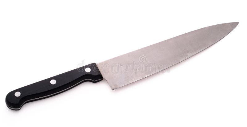 Professional kitchen knife stock photo. Image of utensil - 28423466