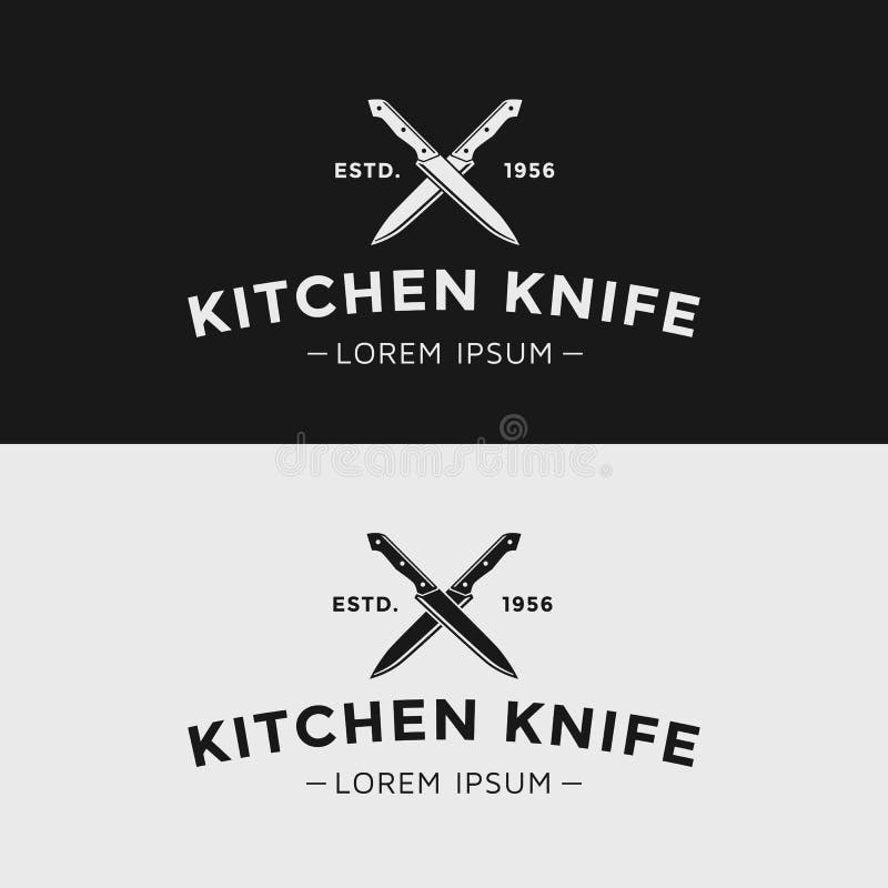 Kitchen knife stock vector. Illustration of cafe, idea - 51646536