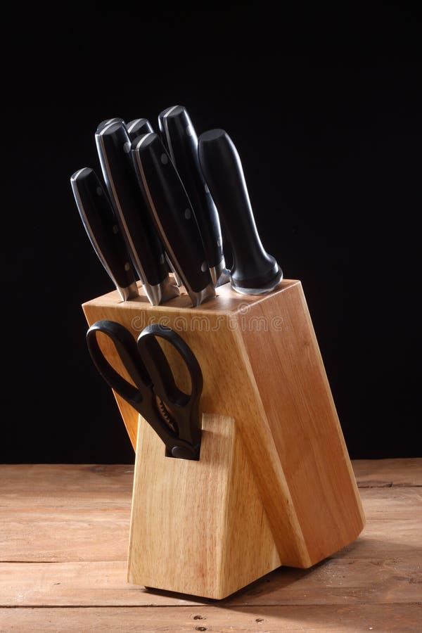 Kitchen knives stock photo. Image of cook, group, collection - 35504106