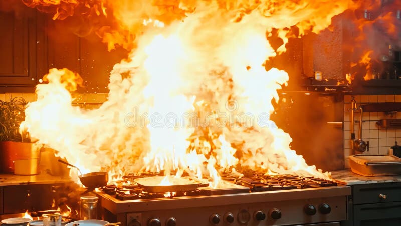 Firefighters are the Center of Attention As they Brave the Blazing Red ...