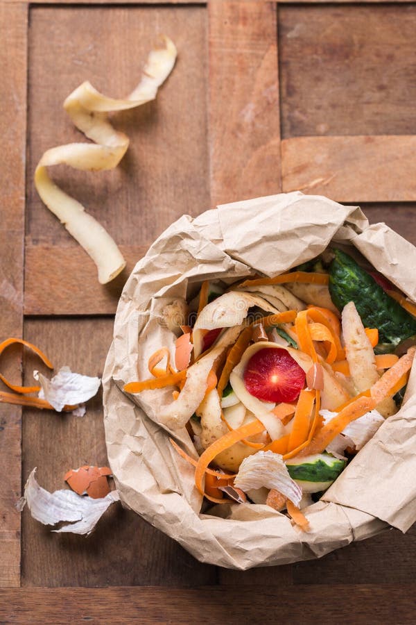 Kitchen Leftovers for Recycling and Composting, Garbage Sorting, Zero ...