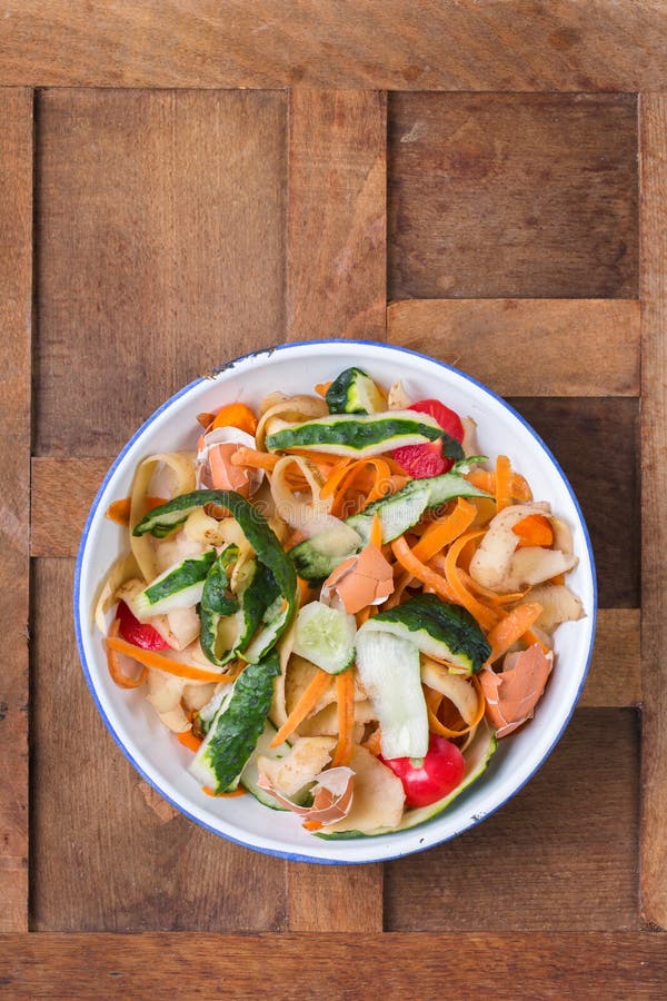 Kitchen Leftovers for Recycling and Composting Garbage Sorting Zero ...