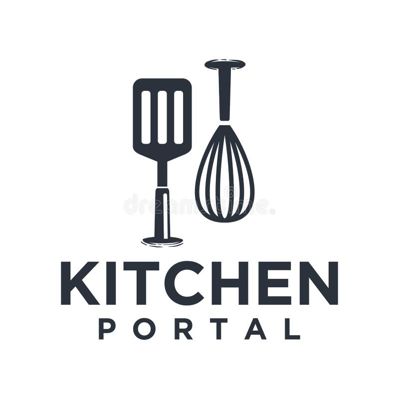 Kitchen Logo Vector, with Modern Classic Style Stock Vector ...