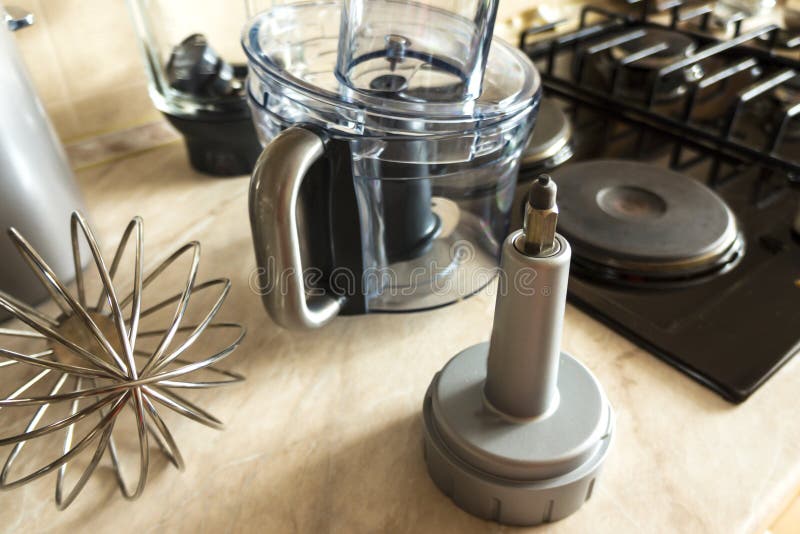 Kitchen Machine, Food Processor. Nozzles, Parts, Accessories, Stock ...