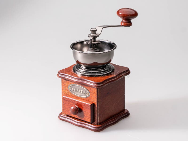 Kitchen Mill, White Background Stock Photo - Image of equipment, object ...