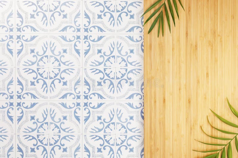 Kitchen Mock Up for Display or Montage of Product Stock Image - Image ...