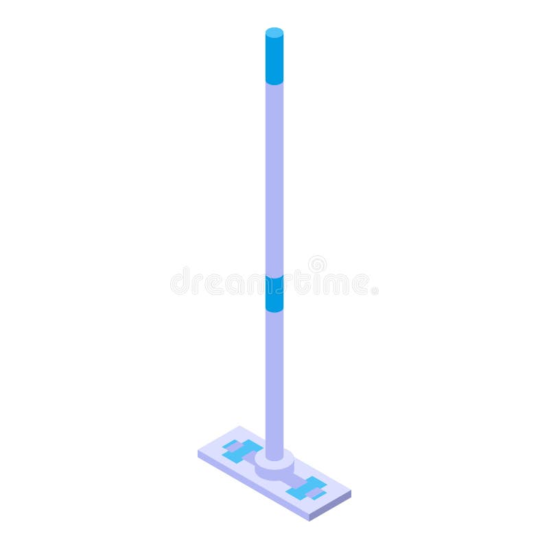Kitchen Mop Icon, Isometric Style Stock Vector - Illustration of ...