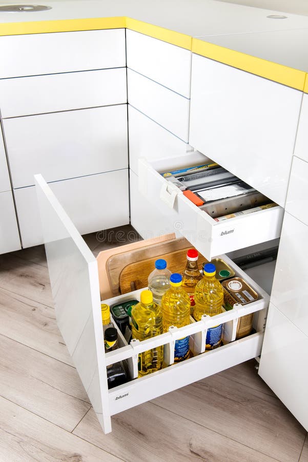 Ukraine Kyiv. October 25 Kitchen Utensils in Drawer. Food. Editorial ...