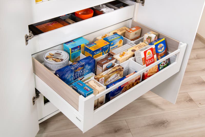 Ukraine Kyiv. October 25 Kitchen Utensils in Drawer. Food. Editorial ...