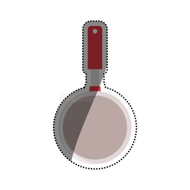 Kitchen pan cookware stock illustration. Illustration of colorful ...