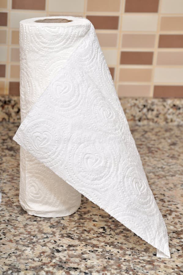 Kitchen paper stock image. Image of tiles, clover, purify - 18356495