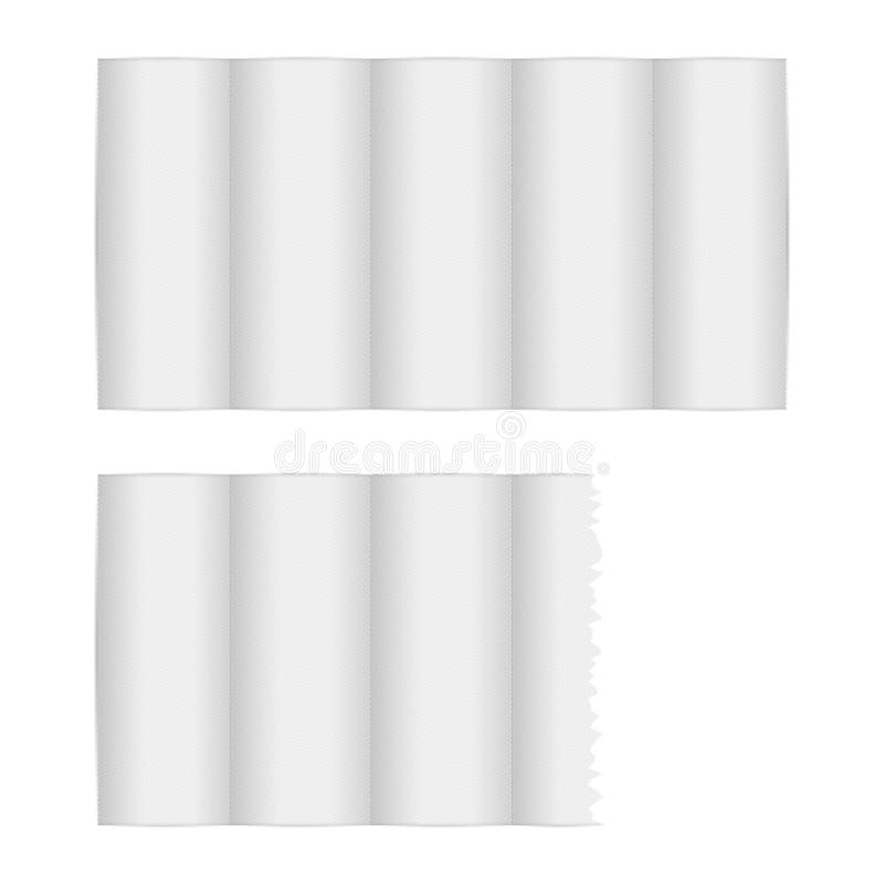 Kitchen paper set stock vector. Illustration of texture - 217511148