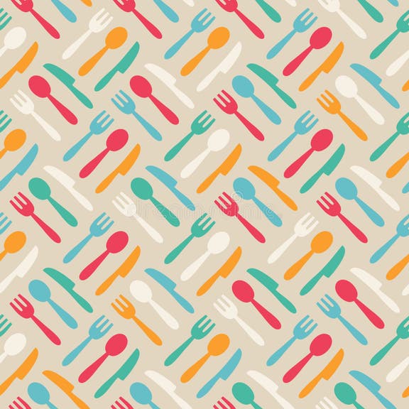 Kitchen pattern stock vector. Illustration of cooking - 30345390