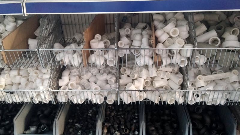 Big Set of Piping Tools on Blueprints on Vintage White Wood Stock Photo ...