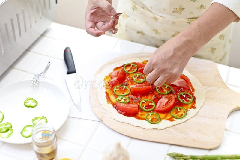 Kitchen, pizza, make stock image. Image of cheese, pizza - 33060545