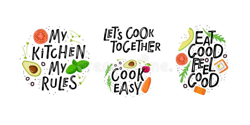 Cook Easy. Cooking Classes Logo, Poster, Banner, Cookware Print, Badge ...