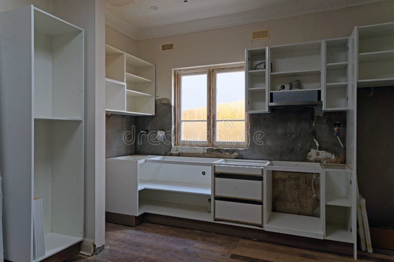 Kitchen Renovation stock image. Image of completed, disruption - 70377883