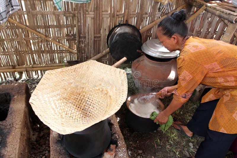 Kitchen editorial stock image. Image of indonesia, kitchen - 72135884