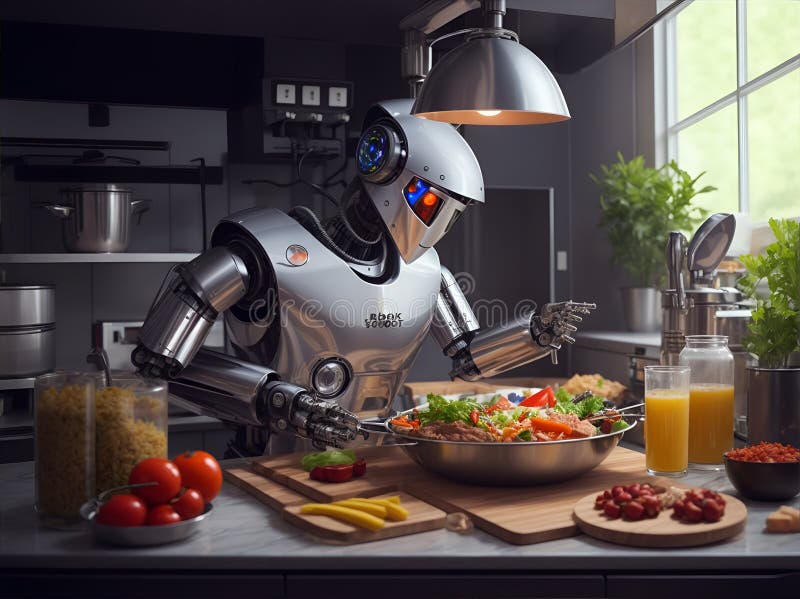 Robotcuisine Stock Illustrations – 4 Robotcuisine Stock Illustrations ...