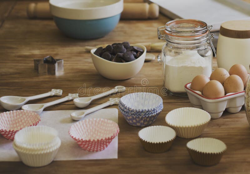 Kitchen Room Preparation Homemade Cooking Concept Stock Image - Image ...