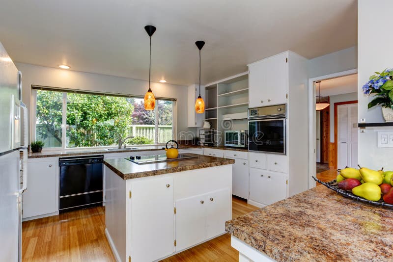 Kitchen room with window stock photo. Image of inside - 41775988