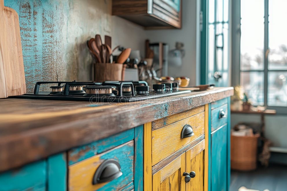 The Kitchen S Outdated and Basic Interior Features Unattractive and ...