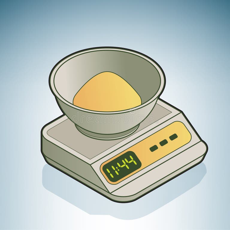 Kitchen Weighing Scale Stock Illustrations – 2,861 Kitchen Weighing ...